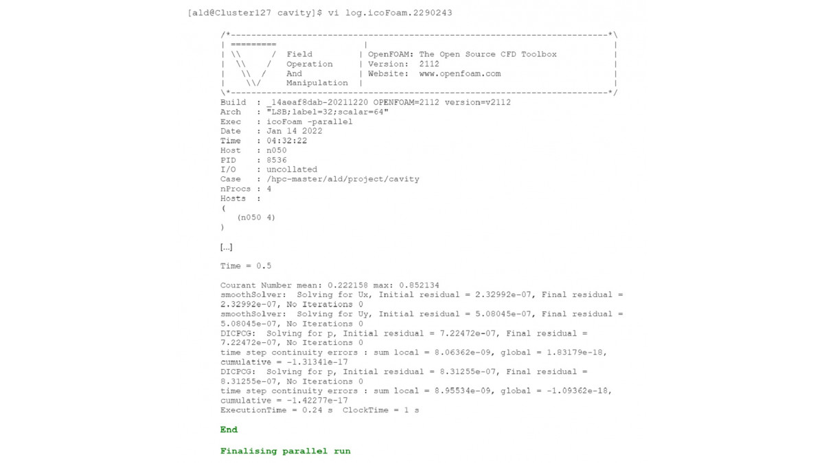 Building Openfoam To Run Parallel Jobs On A Cluster Using Intelmpi Libraries